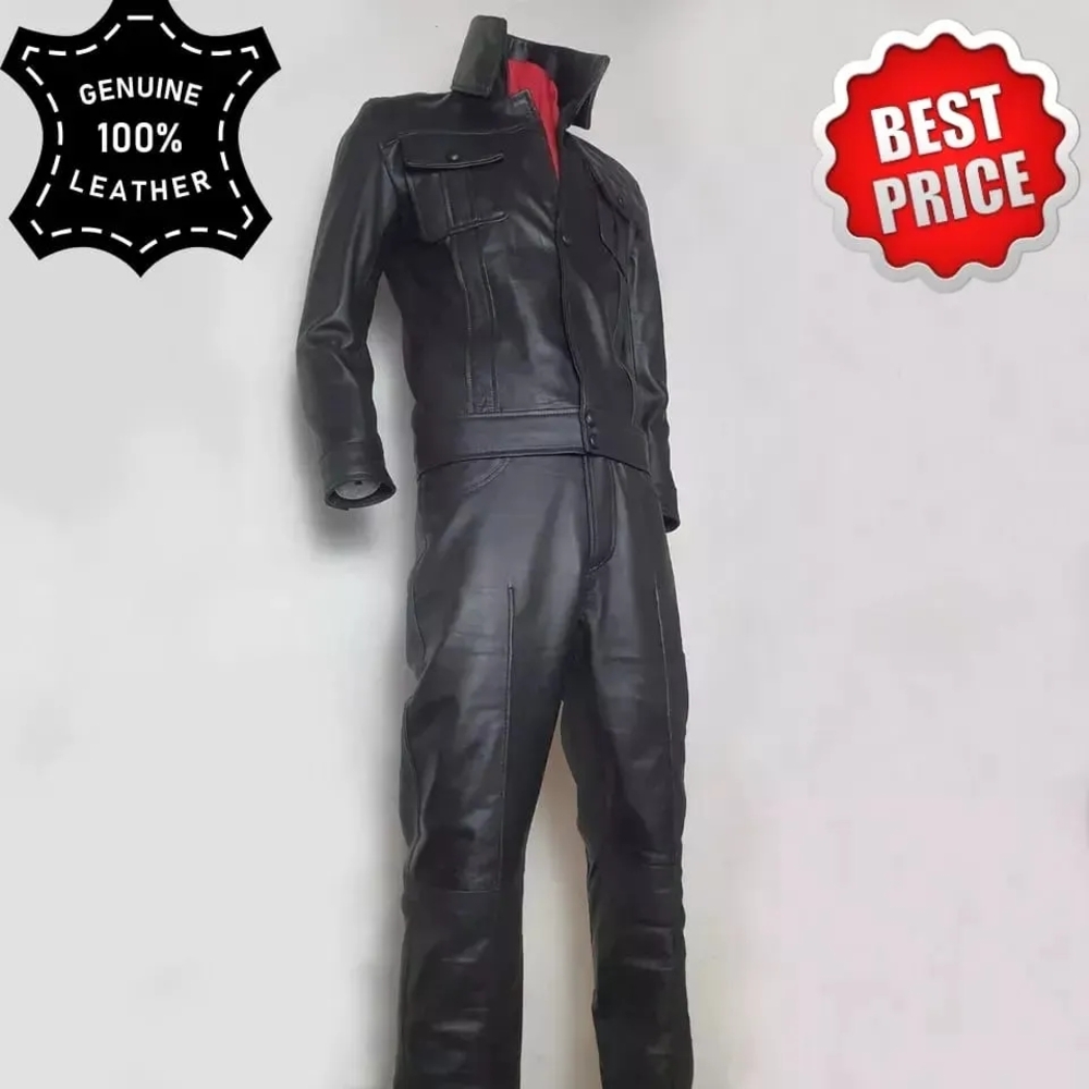 Elvis Presley 1968 Comeback Special Lambskin Black Le… - Gem